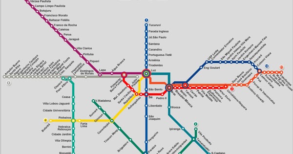 Inside São Paulo: Have a look at the Sao Paulo Subway project until 2020