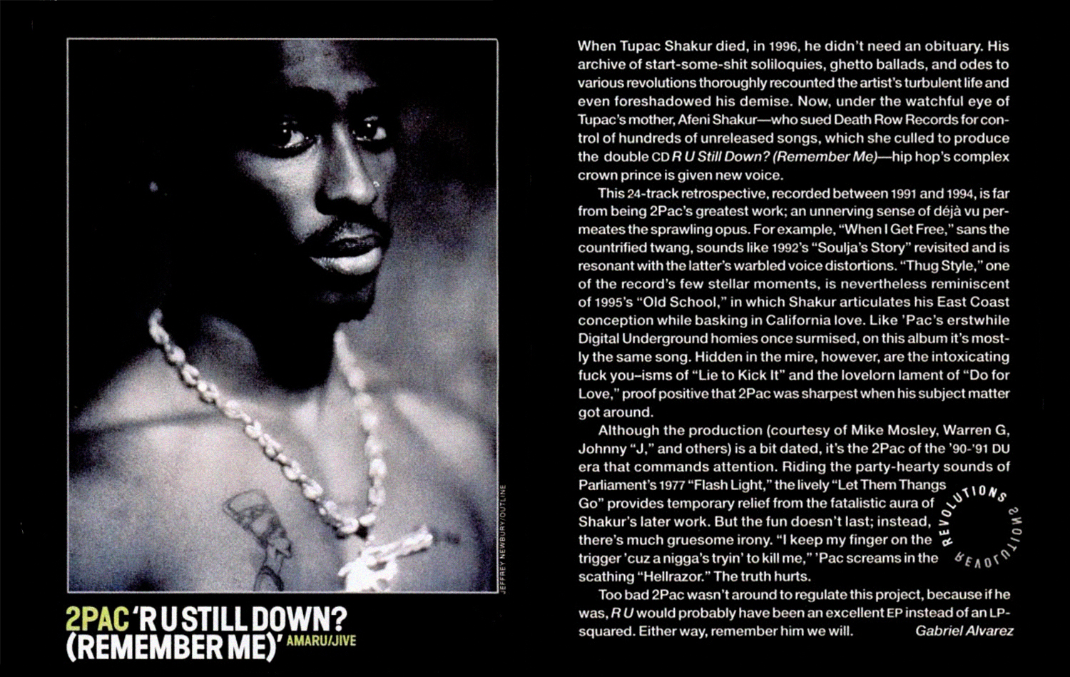 Hip-Hop Nostalgia: 2Pac "R U Still Down (Remember Me)" (Vibe, 2/98)