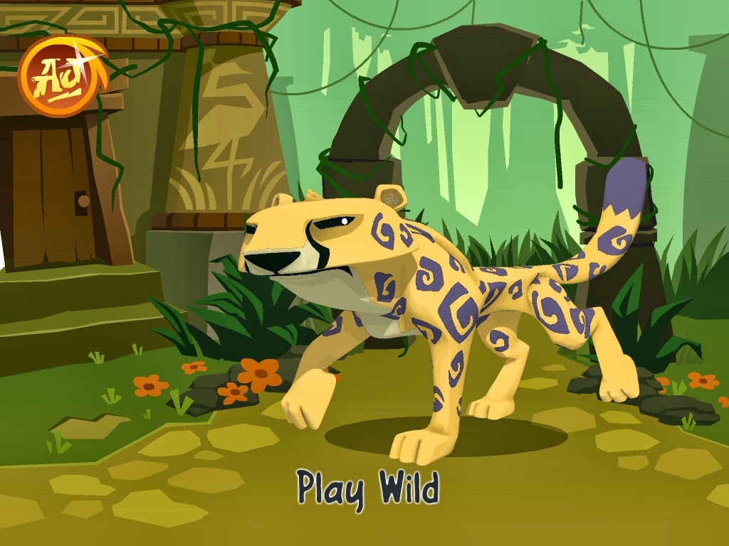 Animal Jam Lilac Petal ~Chocolateh: Pumpkin Tutu and The Cheetah