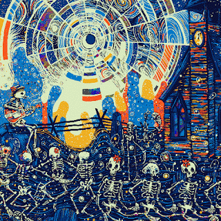 INSIDE THE ROCK POSTER FRAME BLOG: James Eads Skully Mambo III Print ...