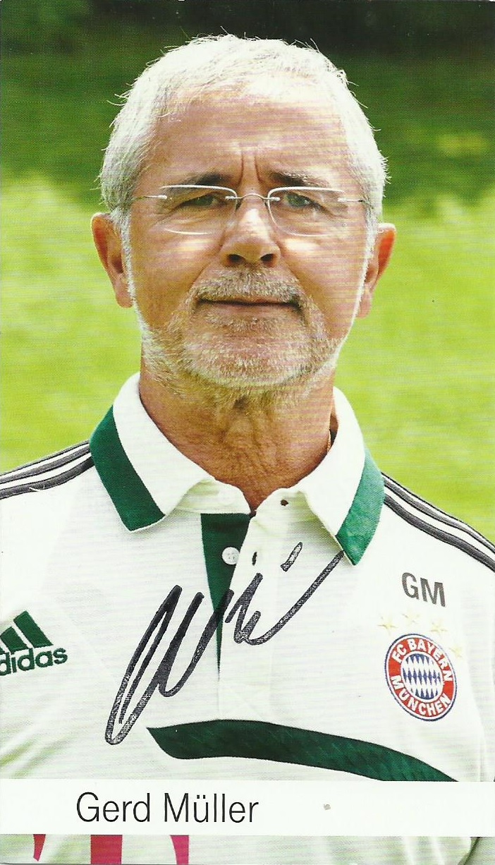 Autografy Afro: Gerd Muller