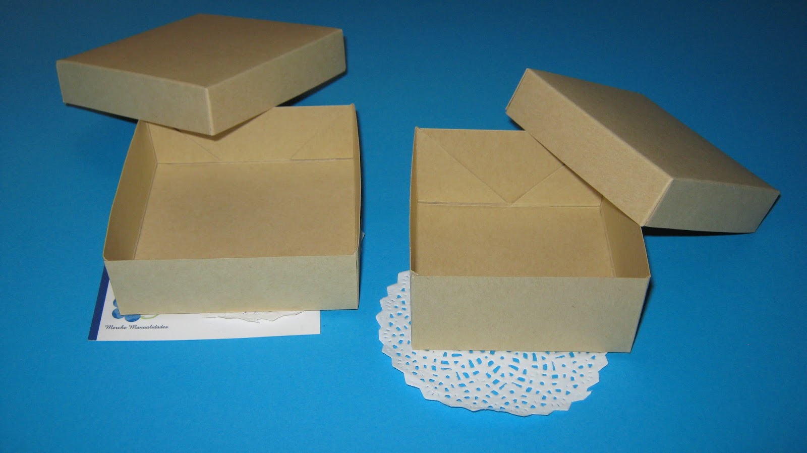 M&M Designs: Cajas kraft.