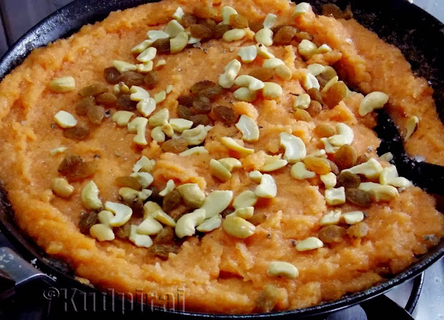 Kudpiraj's Garam Tawa: Dumrote/Dumroot Halwa