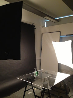 Holly's Blog: Studio Photography - shooting glass against black & white ...