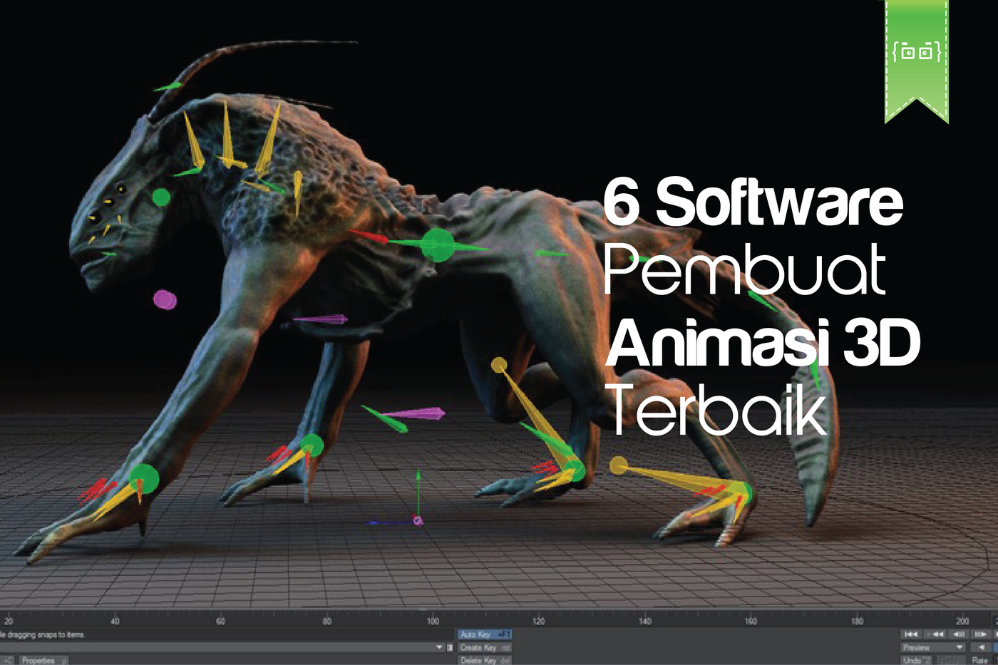 6 Aplikasi Pembuat Animasi 3D Terbaik - MKV