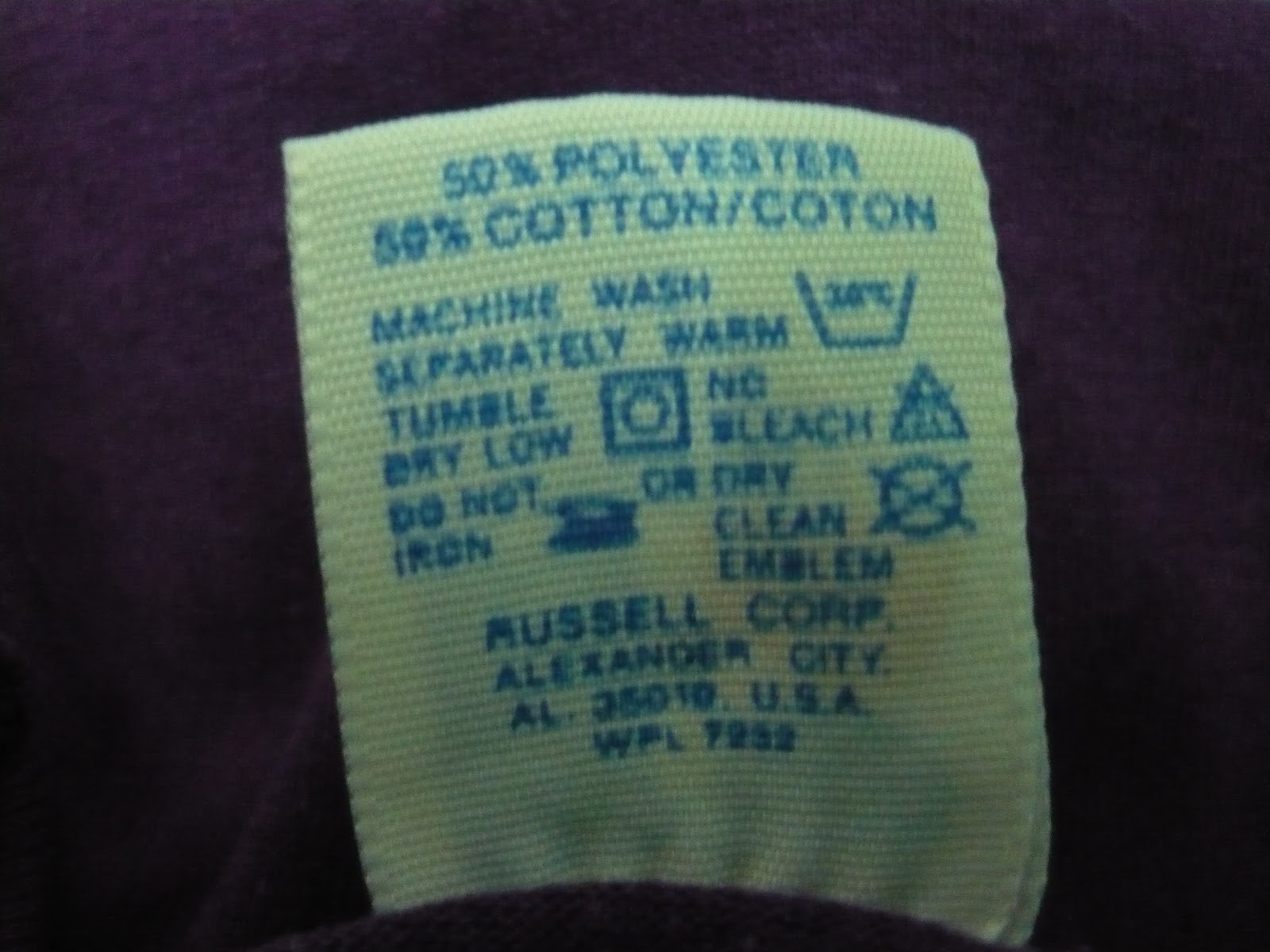 MCPICK VINTAGE: VINTAGE ADIDAS TREFOIL TAG RUSSELL