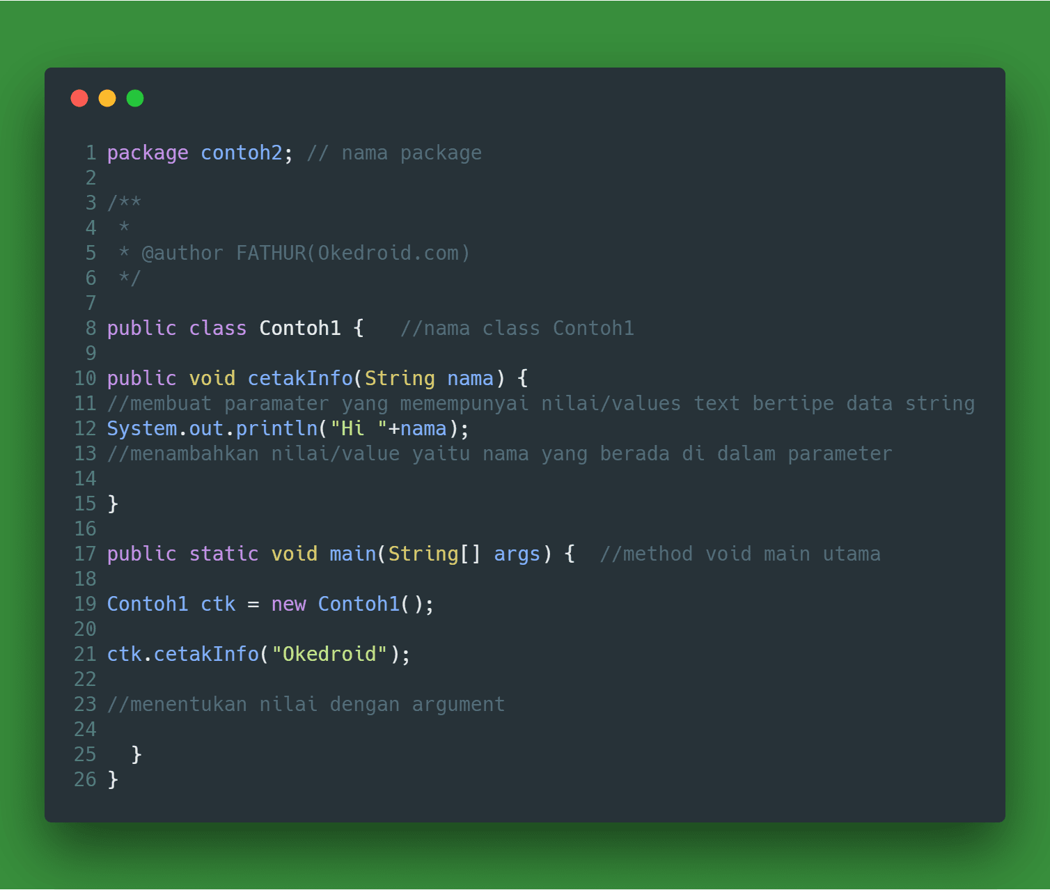 Belajar Perihal Method Di Bahasa Pemrograman Java - Java Media Kita