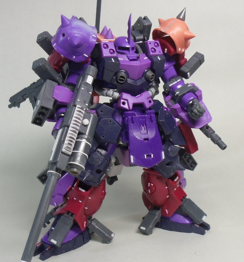 Custom Build: HG 1/144 Super Custom Zaku F2000 "Amazing" - Gundam Kits ...