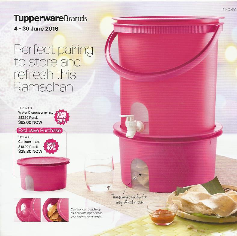 SHARE THE GIFT: Tupperware Special 4 - 30 June 2016
