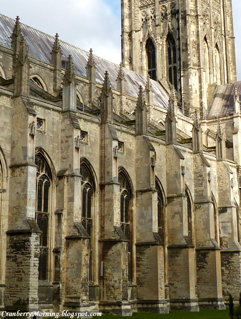 Cranberry Morning: Canterbury Cathedral, England, Anglophile Friday
