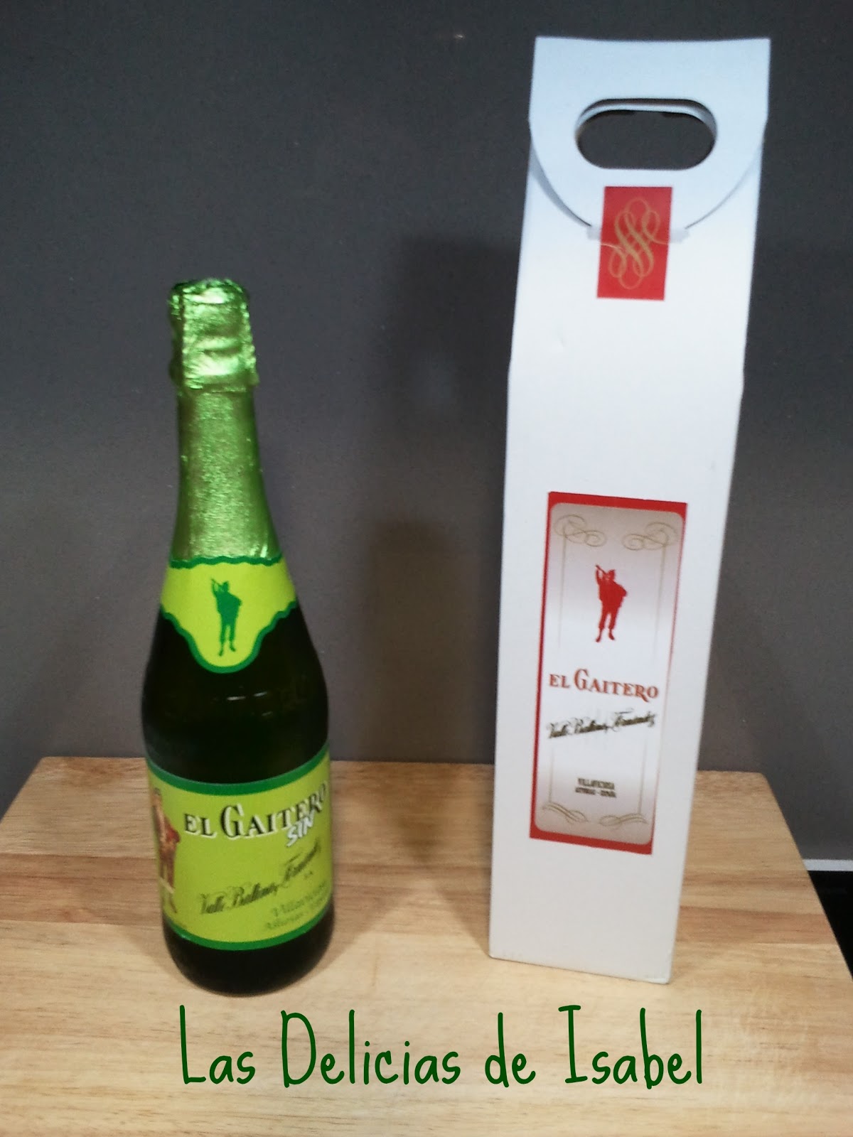 Sidra El Gaitero Sin | Las Delicias de Isabel