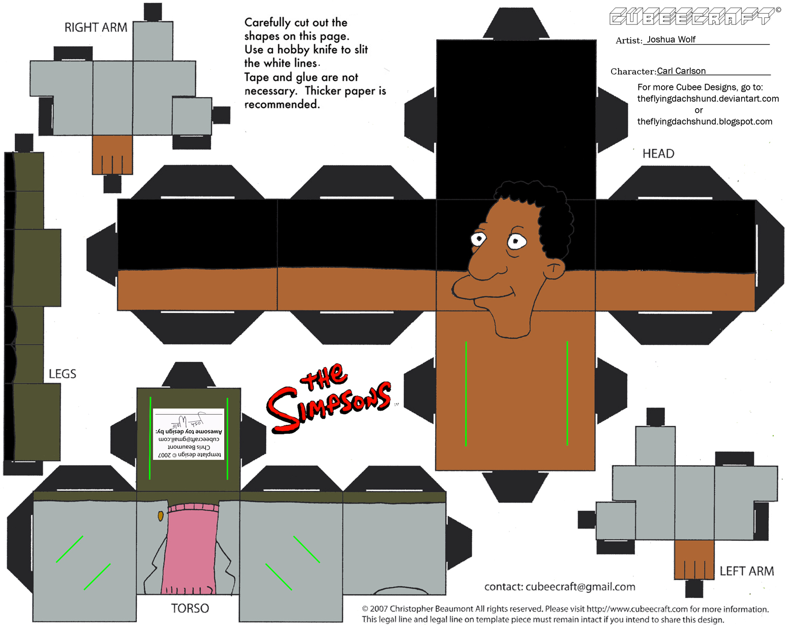 De cubeecraft y algo más: Cubeecraft de Los Simpsons