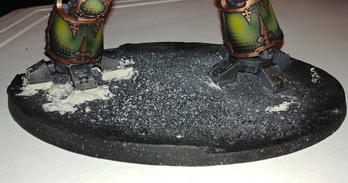 Warhammer 40k Basing: Imperial Knight