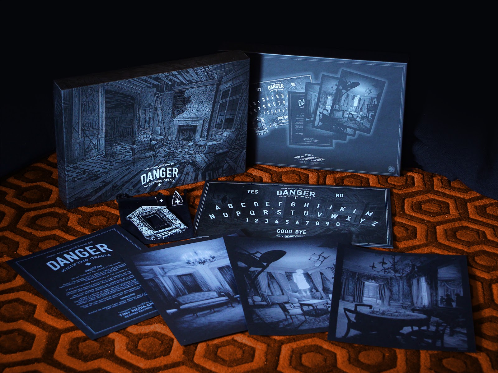 INSIDE THE ROCK POSTER FRAME BLOG: Daniel Danger Spirit Board And ...