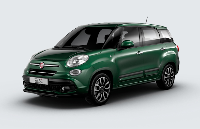 Fiat 500L Wagon (2017 à 2019) - Couleurs