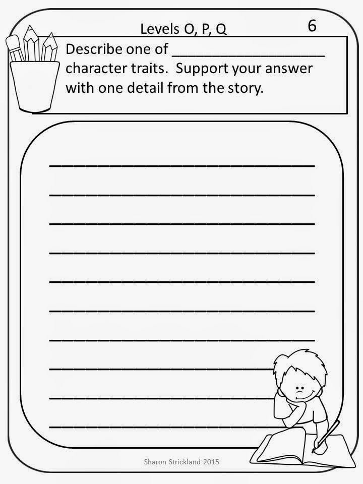 Super Second Grade Smarties: TRC Question Stem Printables and A Freebie ...