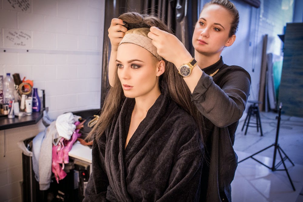 Dominique Rinderknecht, Miss Switzerland Universe 2013, with long ...