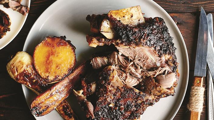 Slow-roasted goat shoulder recipe | LEBANESE RECIPES