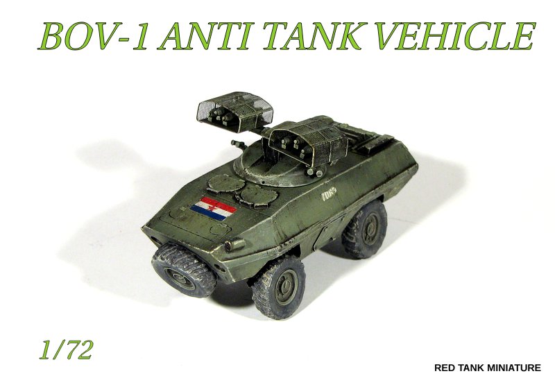 Gulumik Military Models: BOV-1 Anti Tank Vehicle 1/72