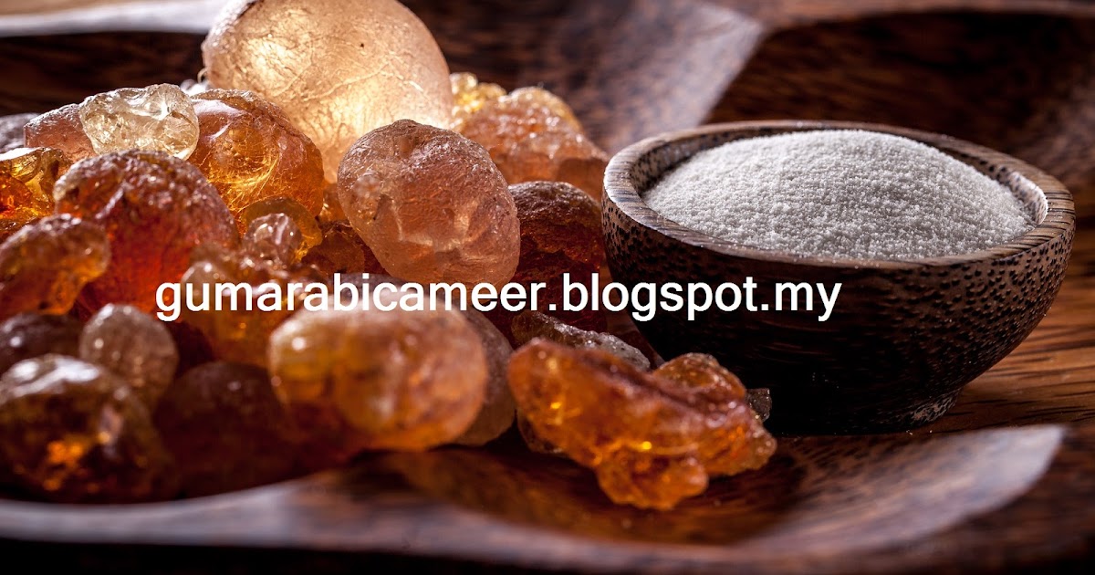 Gum Arabic Al-Manna (Ameer): Kenali Serbuk Gum Arabic Almanna Ameer