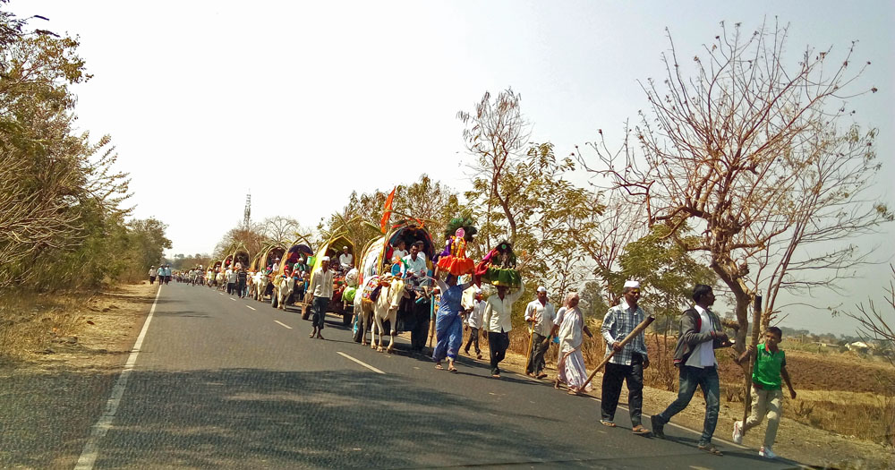 Stock Pictures: Bullock Cart or Bailgadi yatra