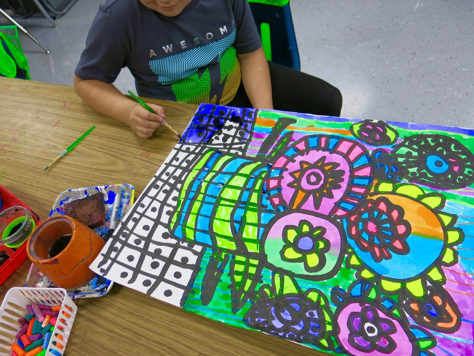 Cassie Stephens: In the Art Room: Heather Galler Inspired Bouquets by ...