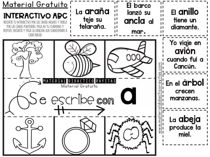 AMIGOS DEL PROFE: Enseña a leer con ABC interactivo abecedario para ...