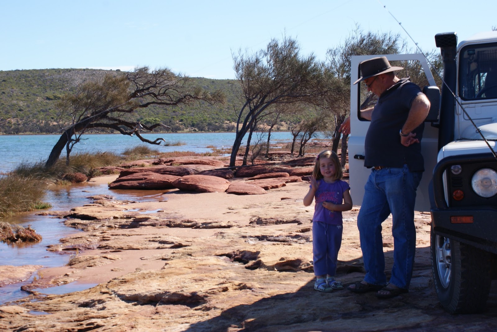 Amelia the explorer: Kalbarri, Western Australia