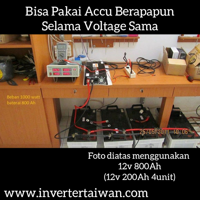 05. Ukuran Accu Ideal Untuk Inverter ~ Abdillah Inverter Taiwan