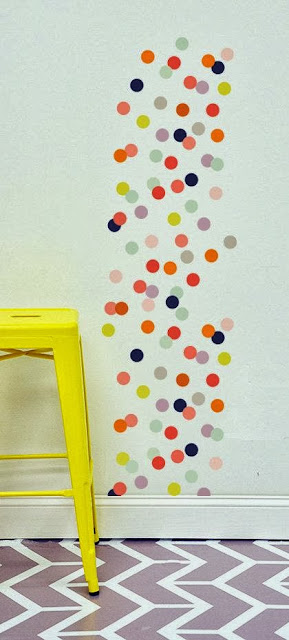 An Easy Way to Add a Pop of Color to Your Walls! | East Coast Creative