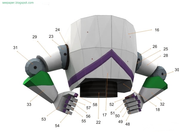Buzz Lightyear ~ See Paper Model