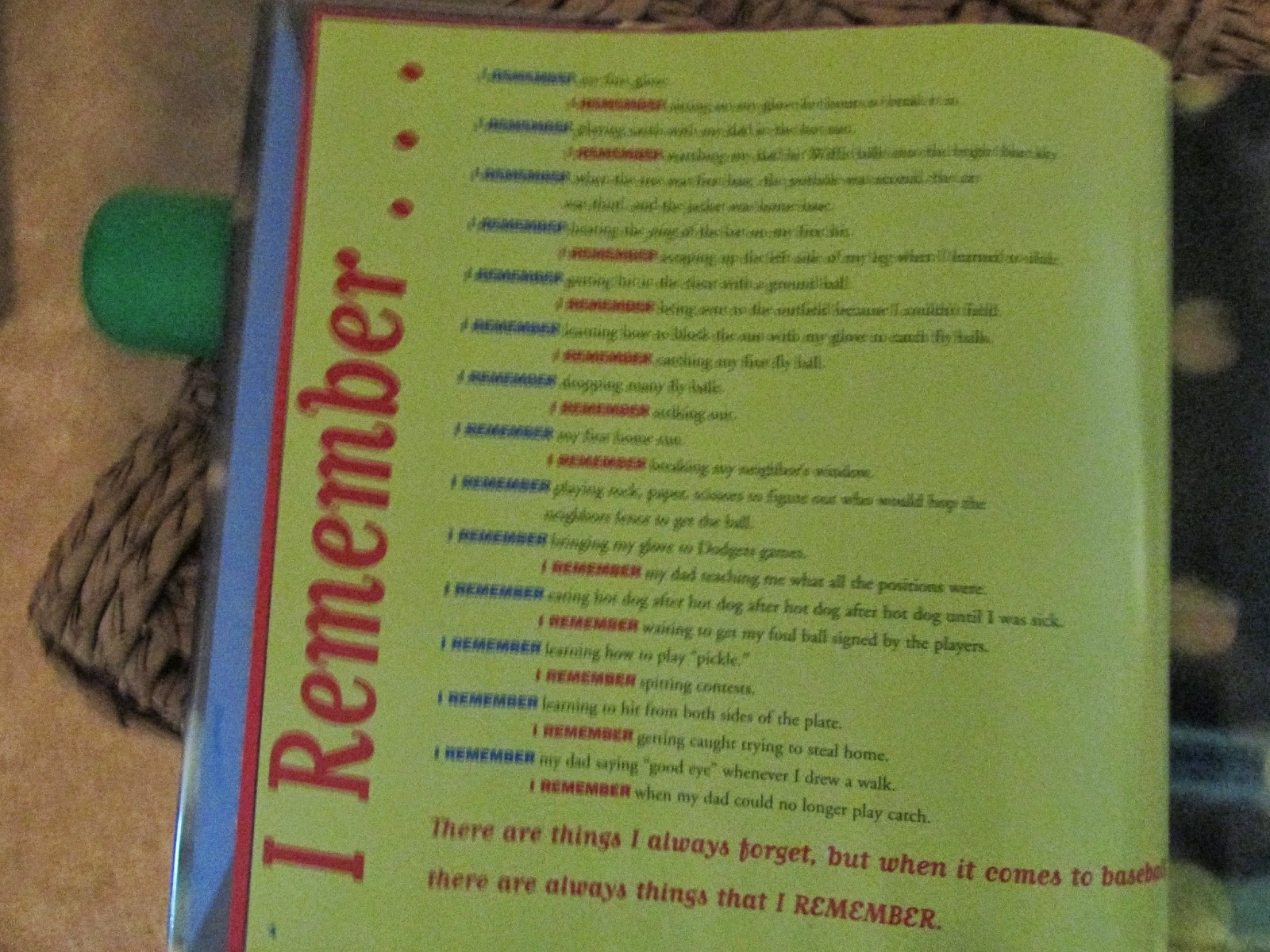 Live and Learn: Writing A Home Run Sentence