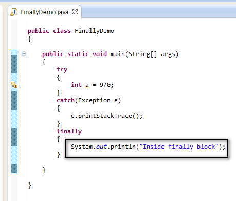 Selenium-By-Arun: 236. Using finally in exception handling