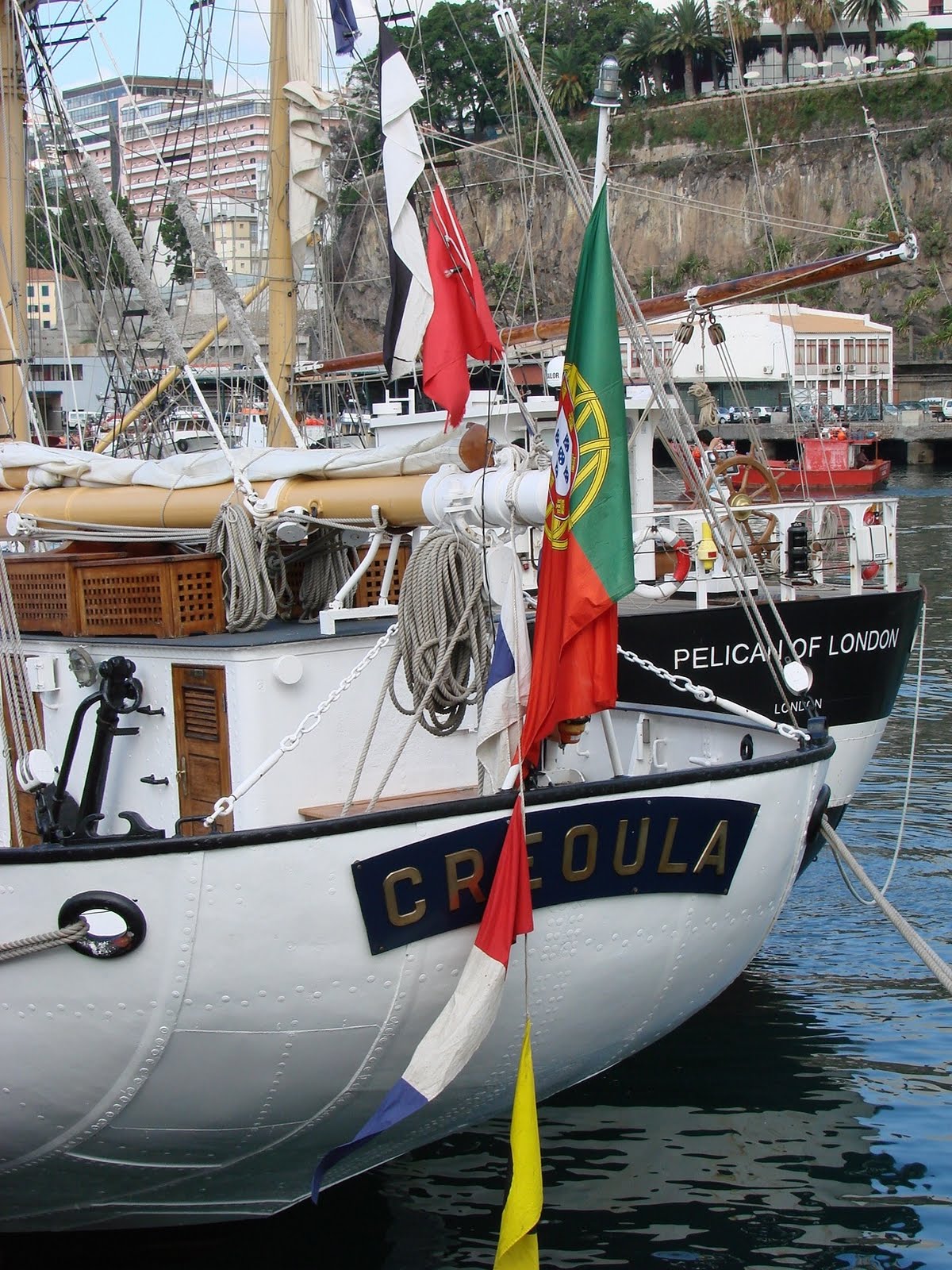 Lugre CREOULA de 1937: CREOULA nos 500 anos da cidade do Funchal