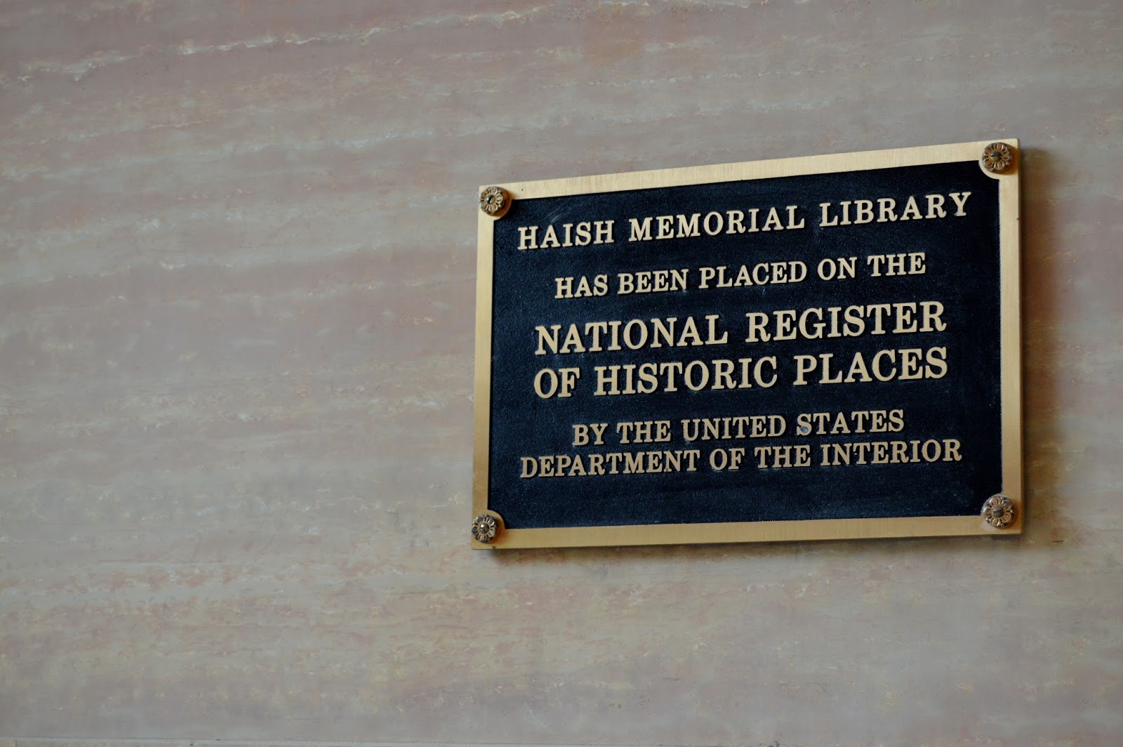 A Twist in History: Celebrating the Haish Memorial Library restoration