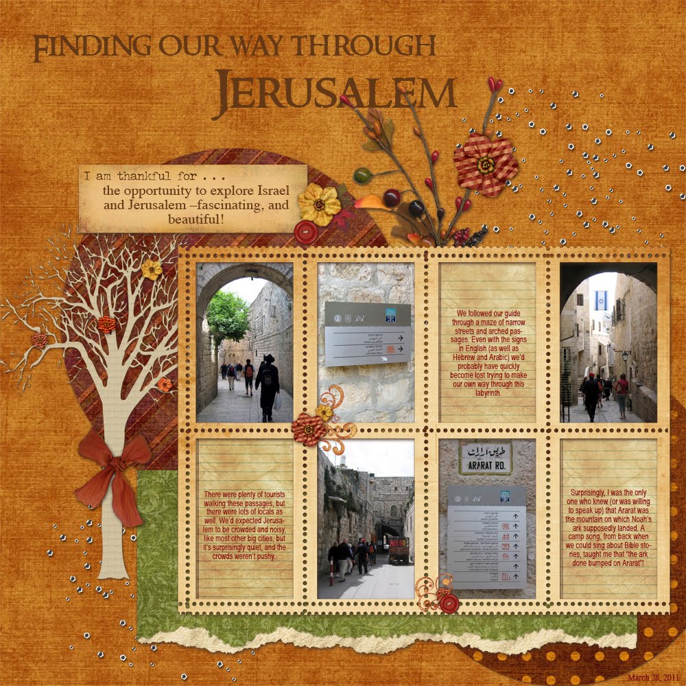 C.J.'s Scrapbook: Israel!