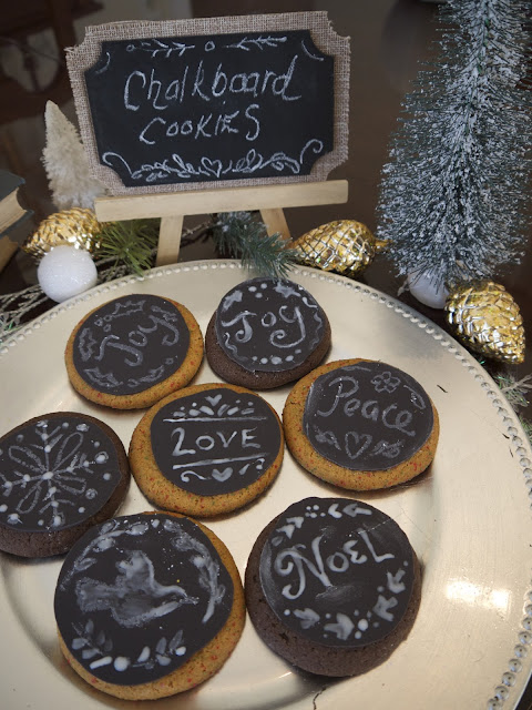 PennyWise: Chalkboard Cookies: Quick and Easy Holiday Treat