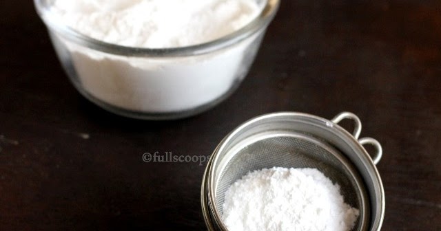 Homemade Icing Sugar | How to make Icing Sugar at Home ~ Full Scoops ...