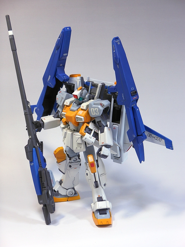 GUNDAM GUY: HGUC 1/144 RGM-86RC OTT-W + G-Defensor - Custom Build
