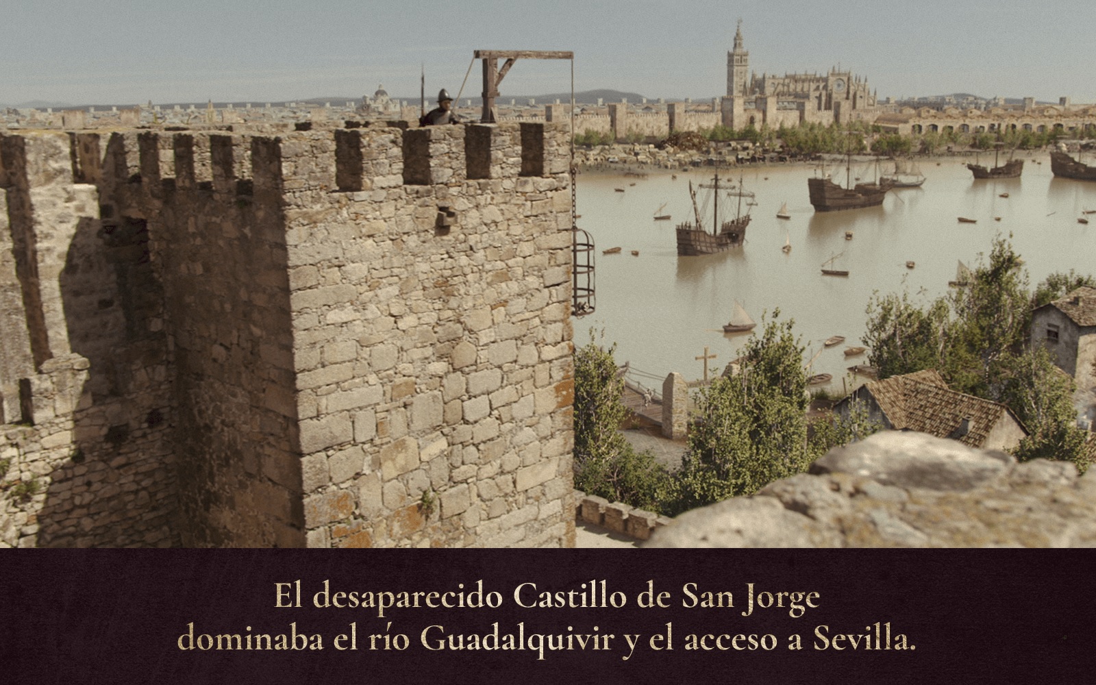 Sevilla la Leyenda: ARQUEOLOGIA. "Castillo de San Jorge" Sevilla (Triana)