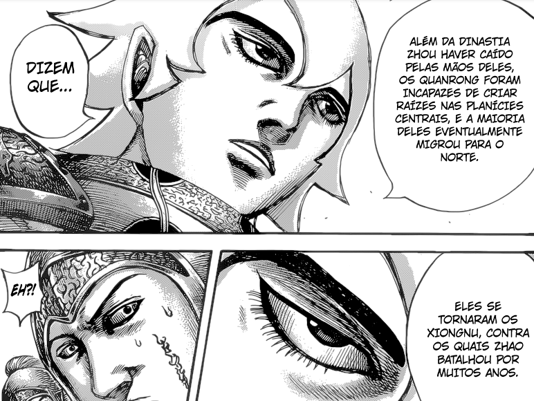 Kingdom - caps 527 e 528 - Povo Quanrong - Mangá21