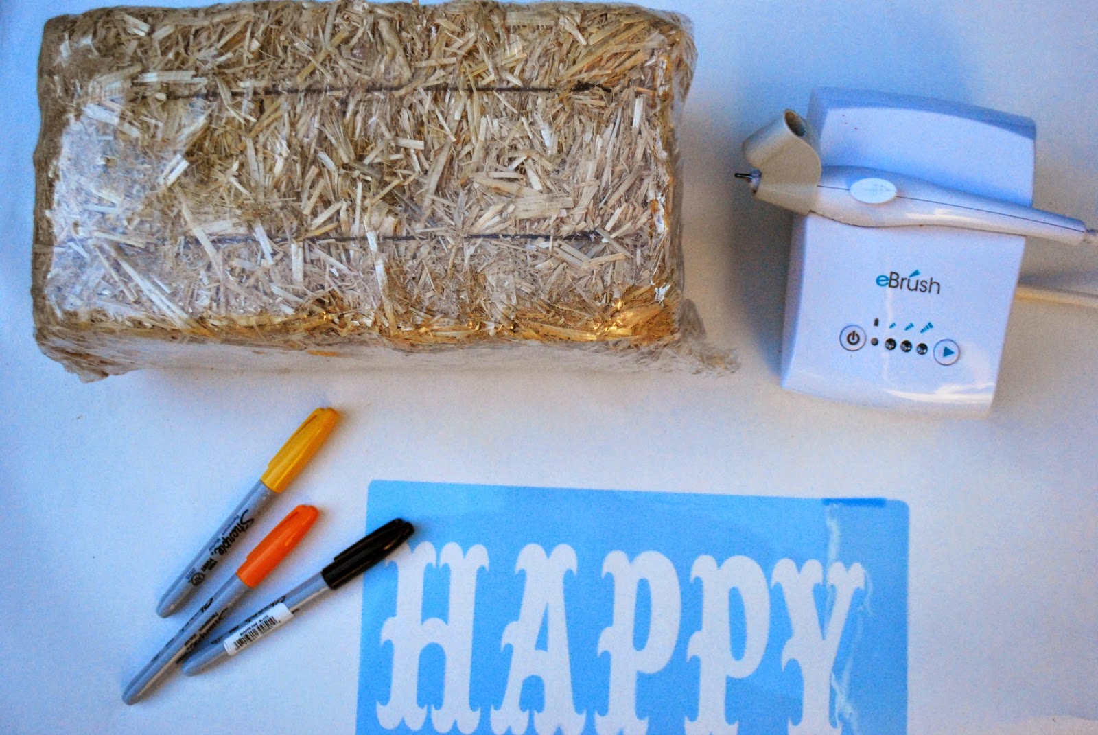 eBrushed Hay Display! Welcome Fall! - Craftwell Blog