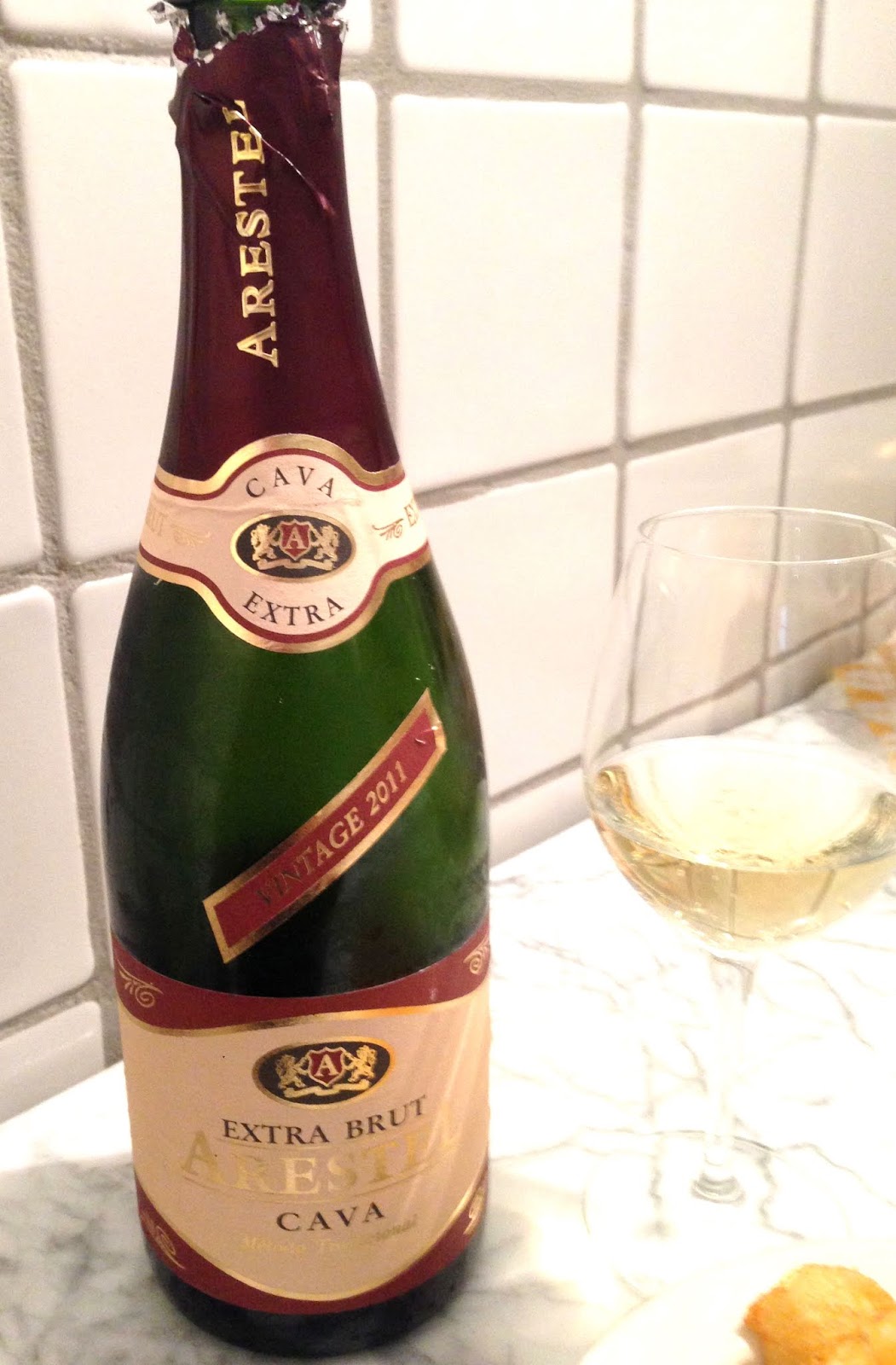 Vino Cucina Ingegneria: Vino (245) : CAVA D.O. EXTRA BRUT 2011 - ARESTEL