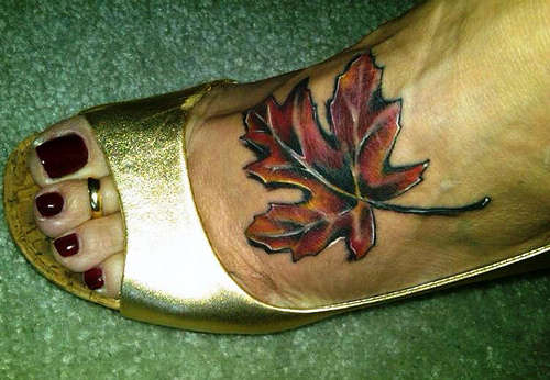 Celtic Maple Leaf Tattoo | Best Art Designs