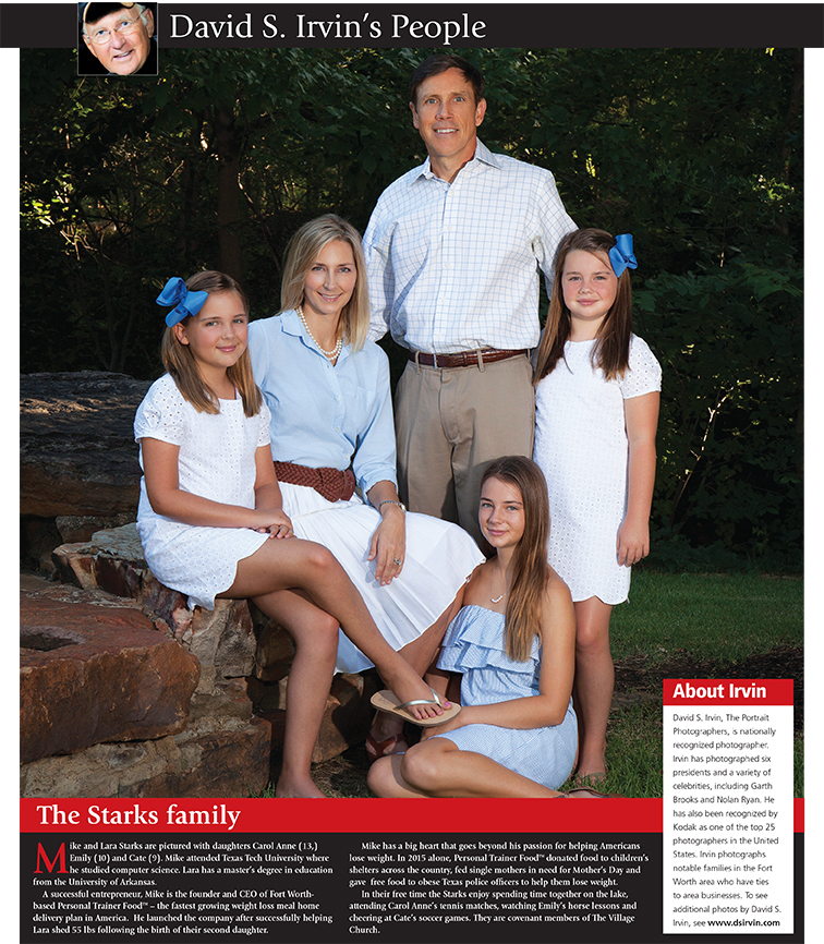 Fort Worth Business Press 2015: The Starks Family