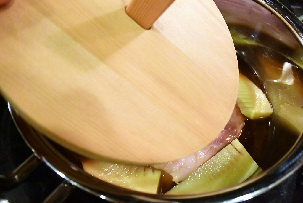 Recipes for Tom: Menuke to takenoko no nitsuke / rock cod and bamboo ...