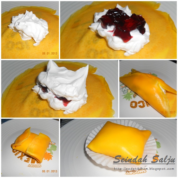seindah salju: Resepi Durian Crepes - Berbaloi dan Sedap