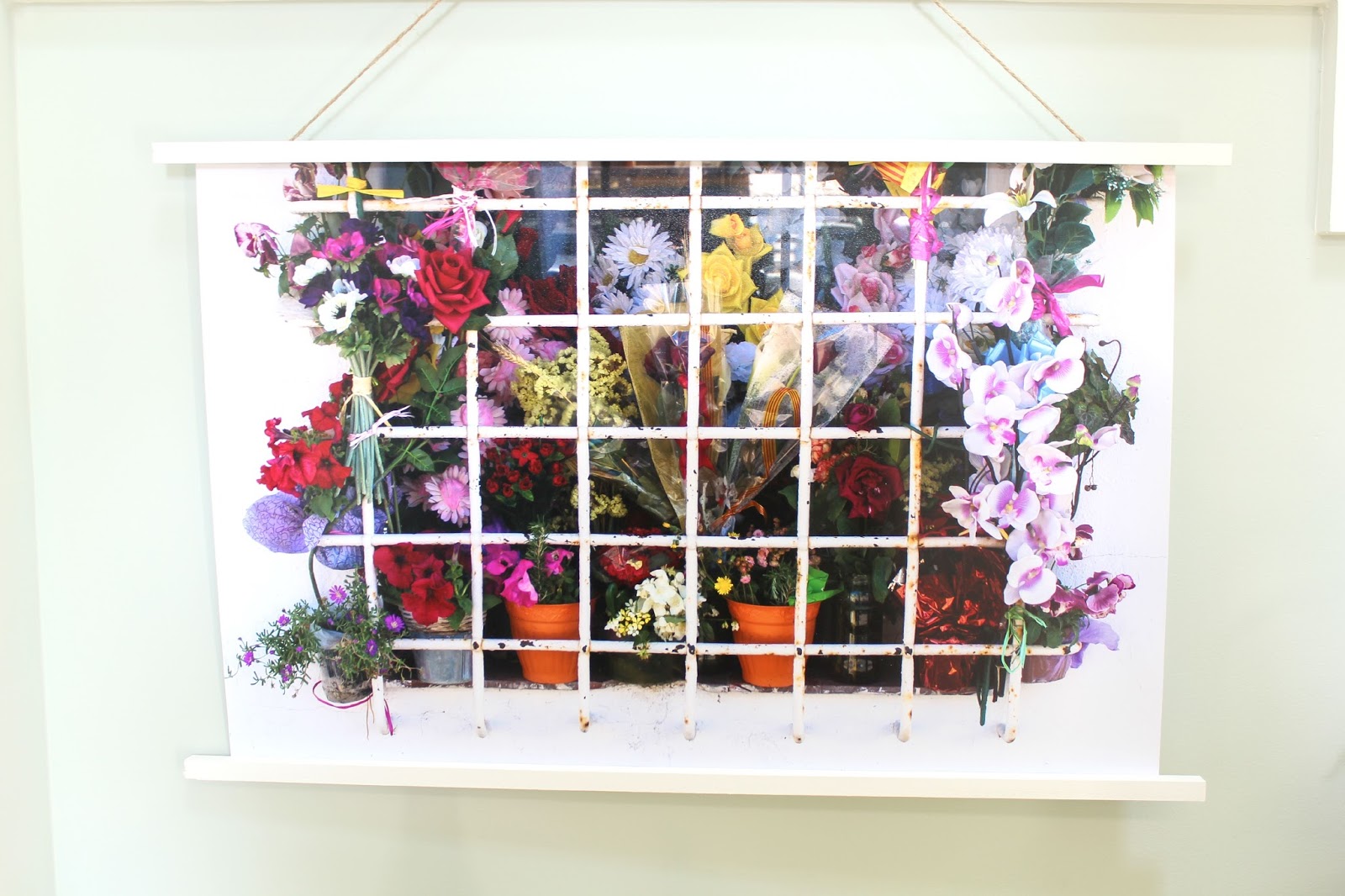 Ten June: DIY Hanging Wooden Large Print Frame