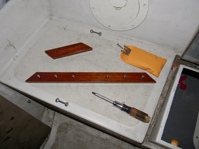 Ericson 25, Oystercatcher: Lazarette Modifications, Part 12: Battery ...