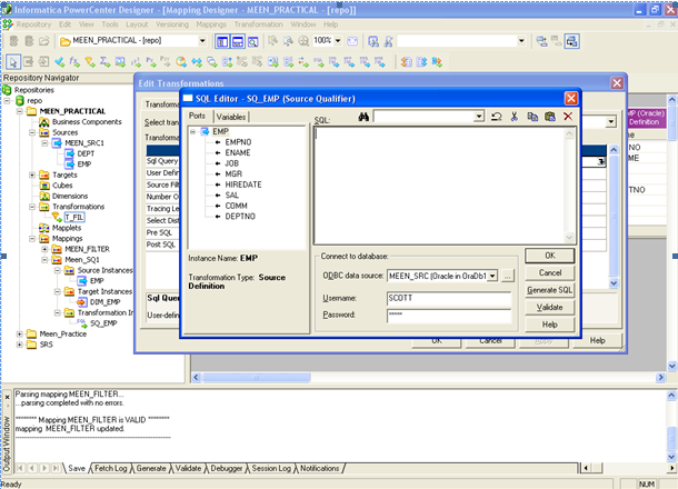 Source Qualifier In Informatica